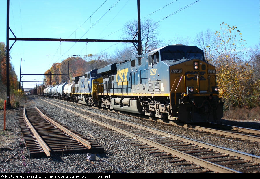 CSX 5291 on Q438
